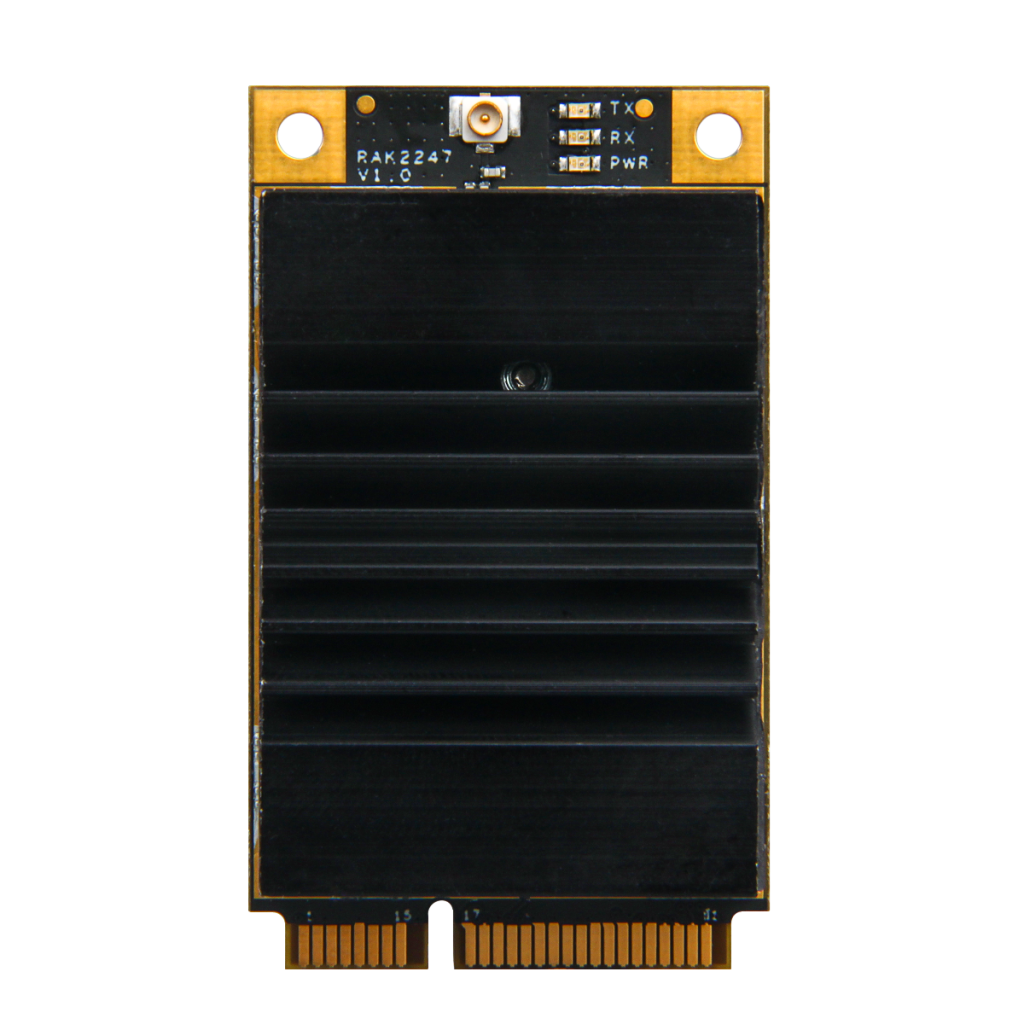 Mini PCIe LoRa Gateway Module RAK2247-SPI-868MHz – Sense Concepts Inc.